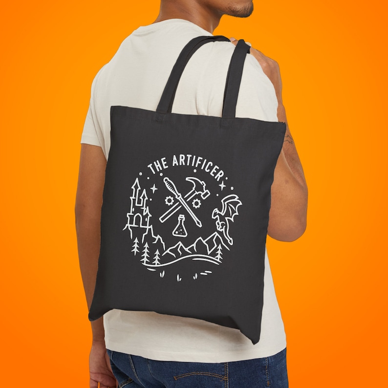 Dnd Tote Bag, Dungeon Master (DM) Bag, Game Master (GM) Bag, Dungeons ...