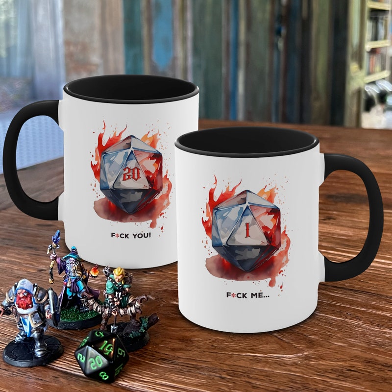 Dungeons Dragons Mug - Etsy