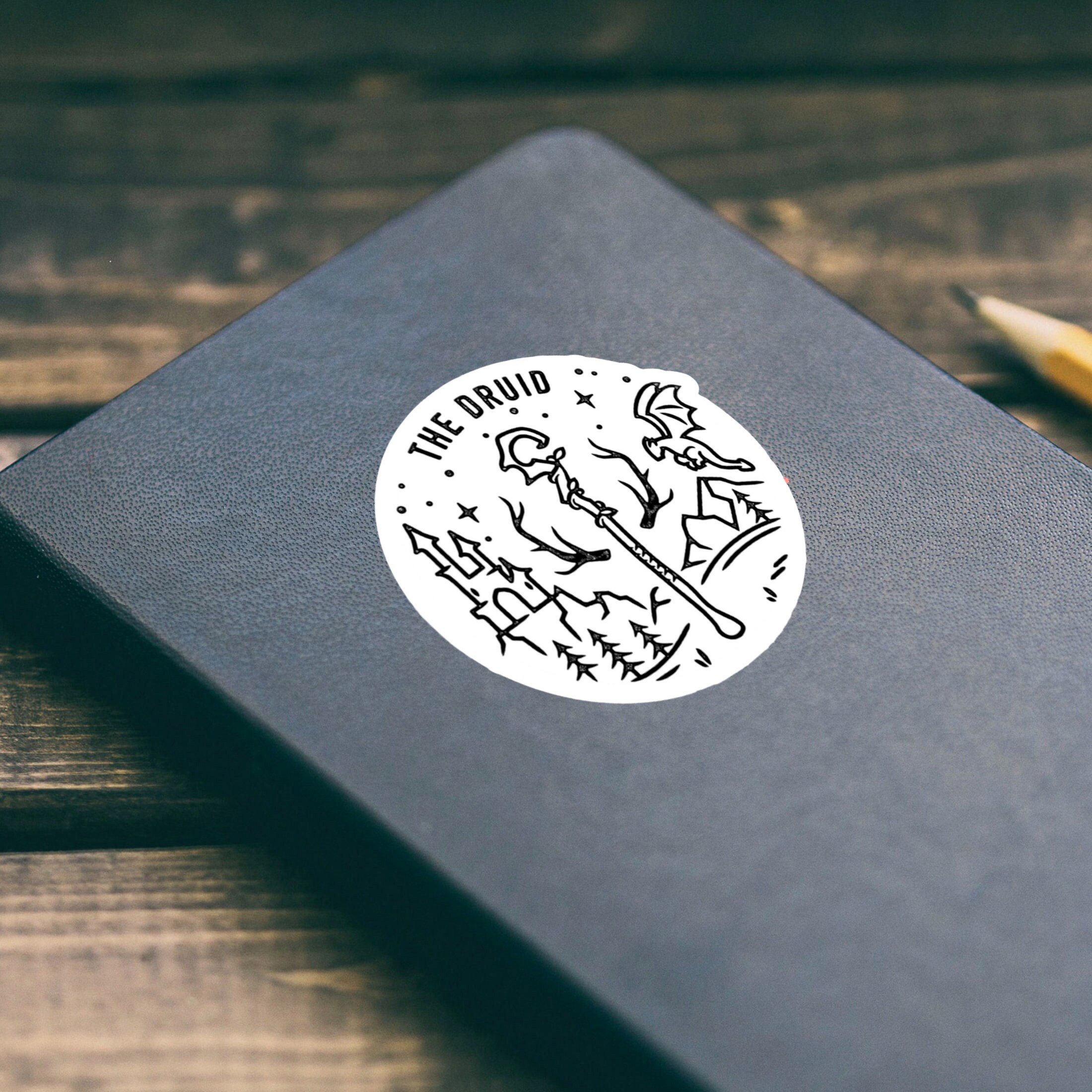 Dungeons & Dragons Sticker Pack, Dnd Class Sticker Bundle, Dungeon ...