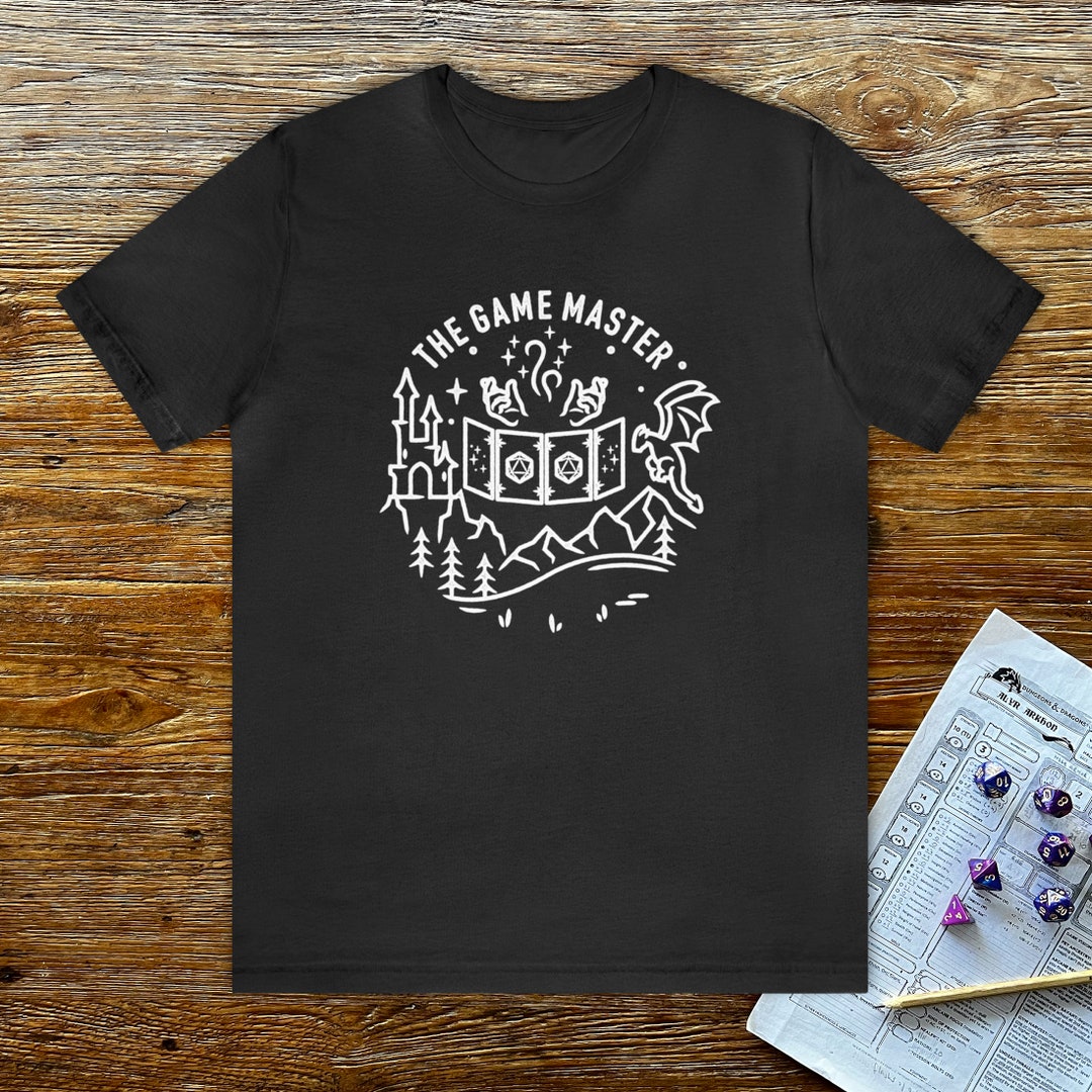 Dnd Game Master Shirt, Dungeons and Dragons GM Tee, Distressed Vintage ...