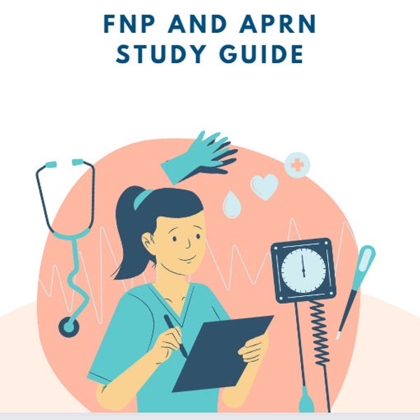 Family Nurse Practitioner Study Guide - Etsy