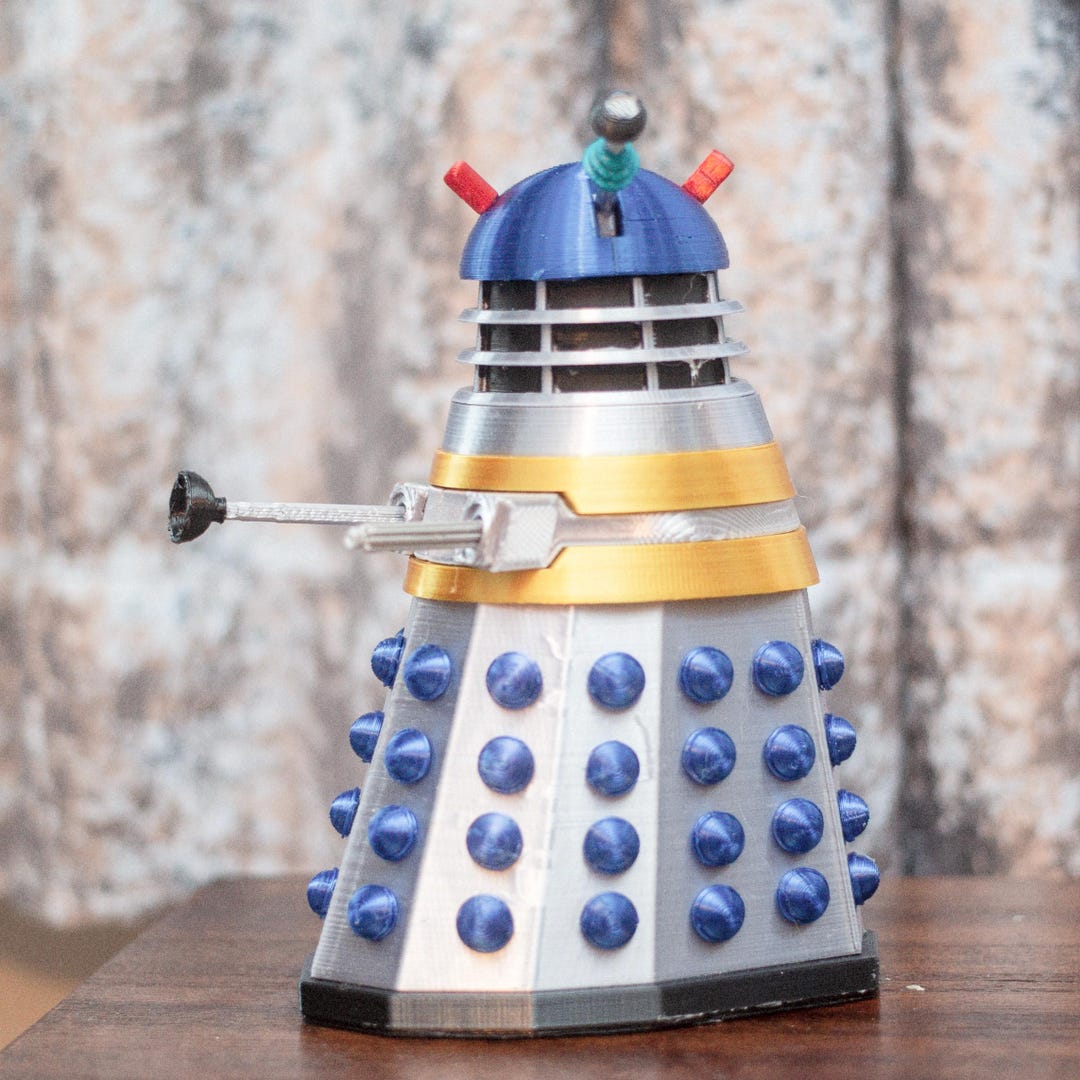 Dalek From Dr Who TV Series 'the Chase' 1965 3D Printed Fan Art - Etsy