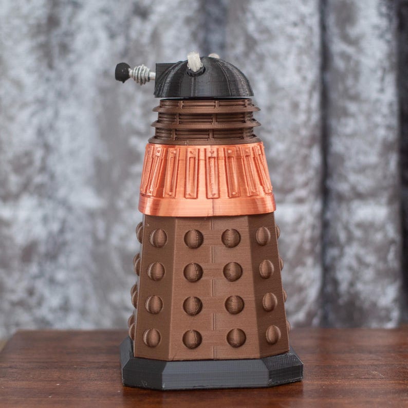 Imperial Guard Dalek 3D Printed Fan Art - Etsy Canada