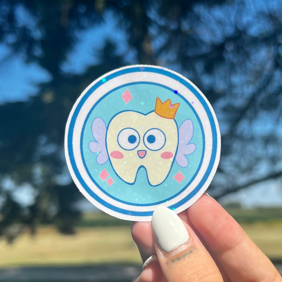 Bluey Tooth Fairy Coin Sticker - Etsy