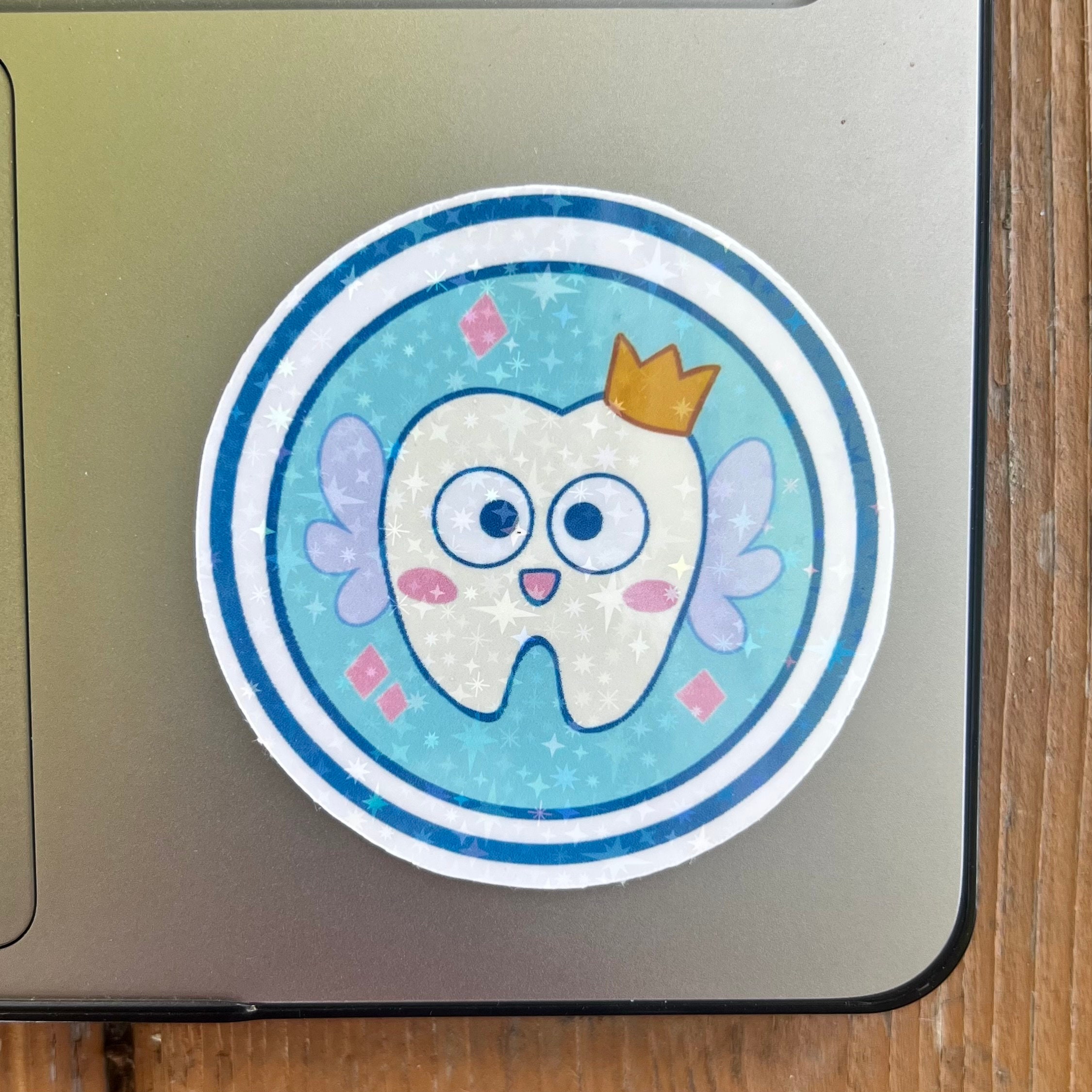 Bluey Tooth Fairy Coin Sticker - Etsy