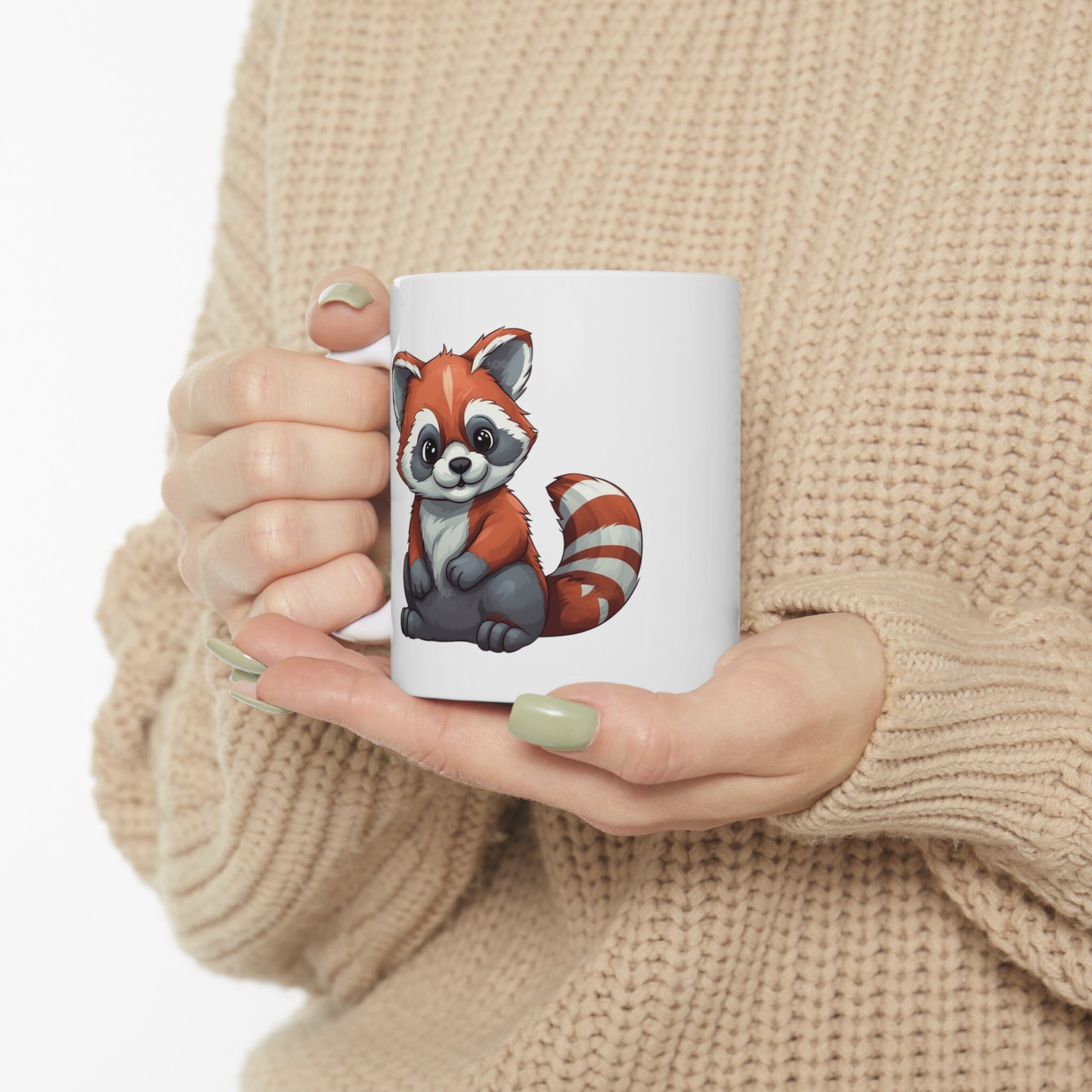 Red Panda Mug, Cute Red Panda Mug, Red Panda Coffee Mug, Red Panda Gift ...