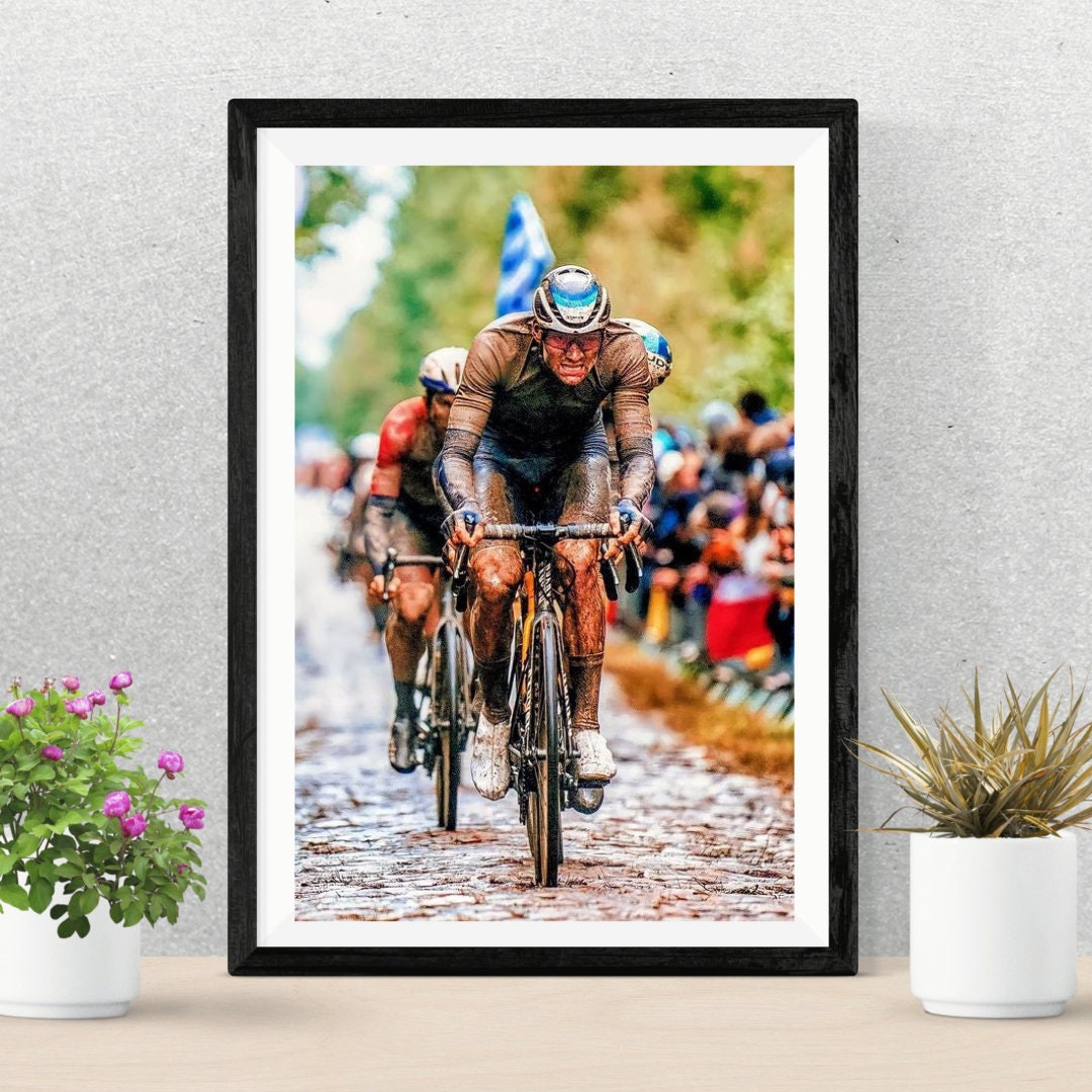 PARIS ROUBAIX POSTER Cycling Race Poster Paris Roubaix Walkpaper - Etsy