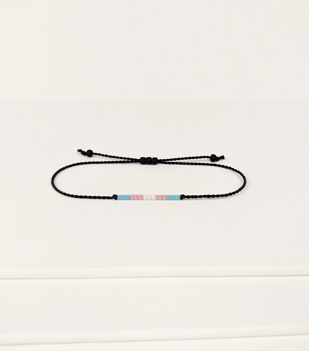 Transgender Pride Bracelet Subtle, LGBT Jewelry, Trans Bracelet Thin ...