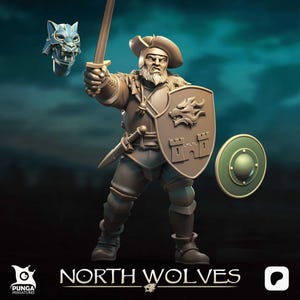 The North Wolves Norse Mordheim Warband Modular Miniatures. High Quality Dnd Miniatures ...
