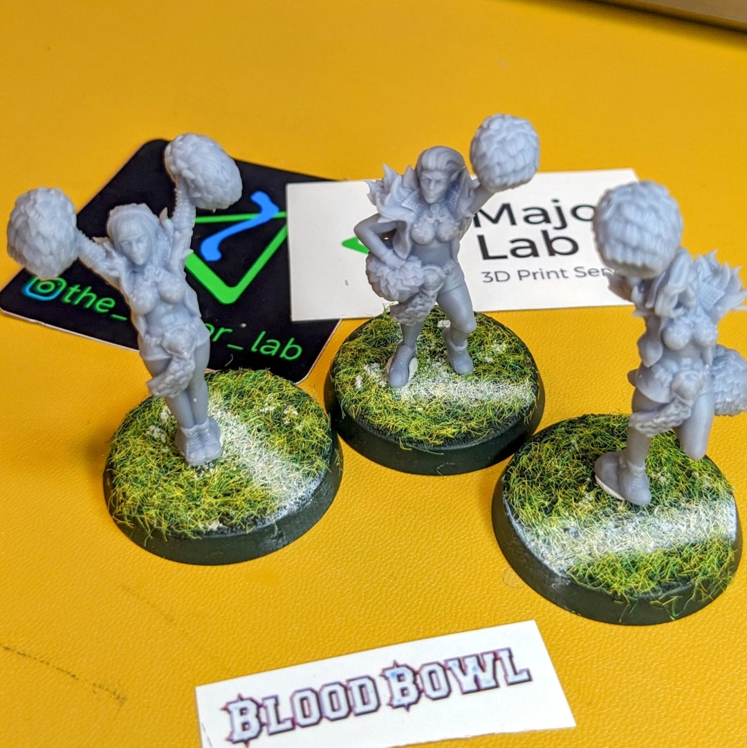3x Vampire Cheerleaders Fantasy Football UGNI Miniatures - Etsy