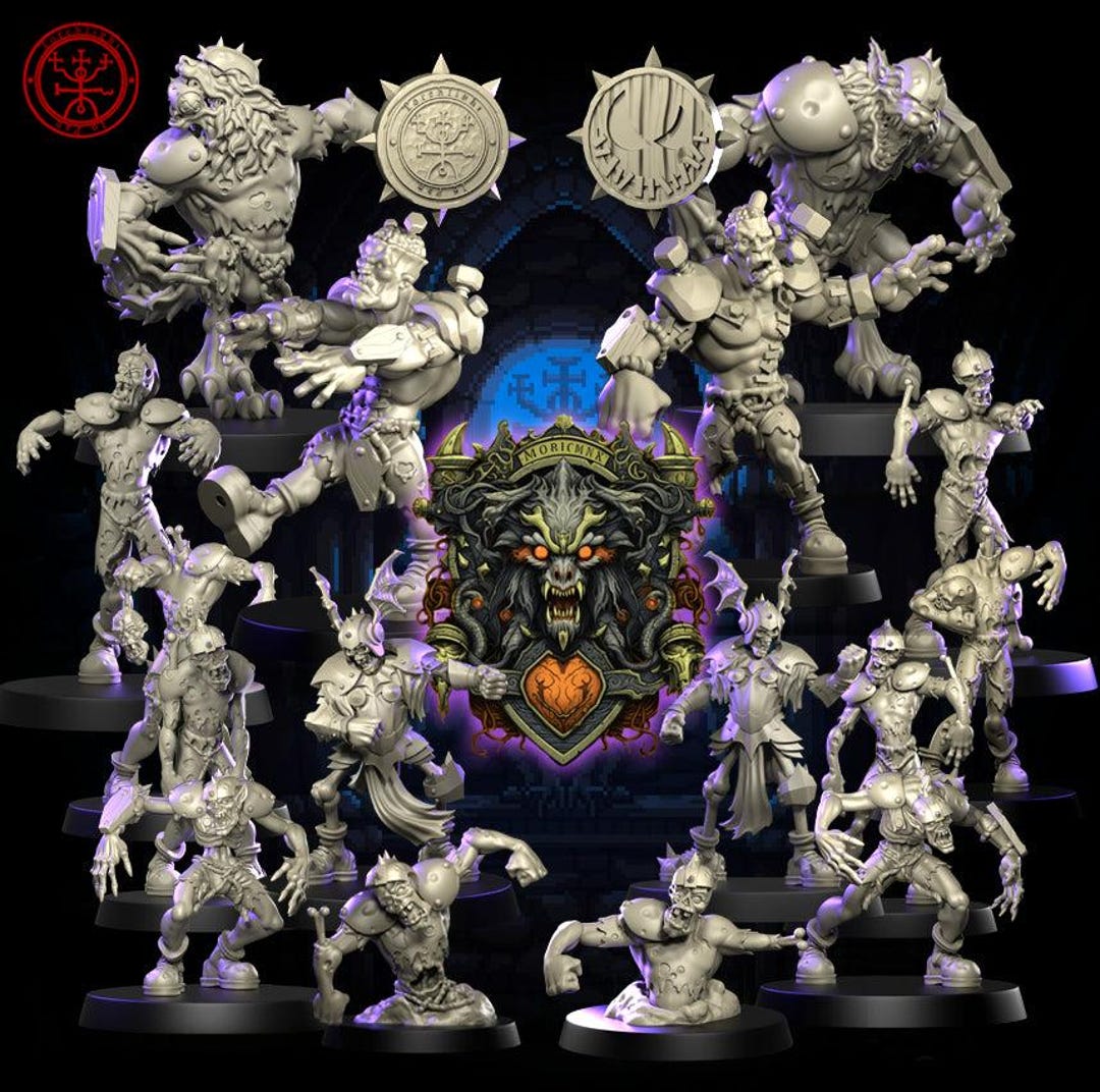 The Twilight Thrillers Team - 18 High-quality 3D Print Undead ...