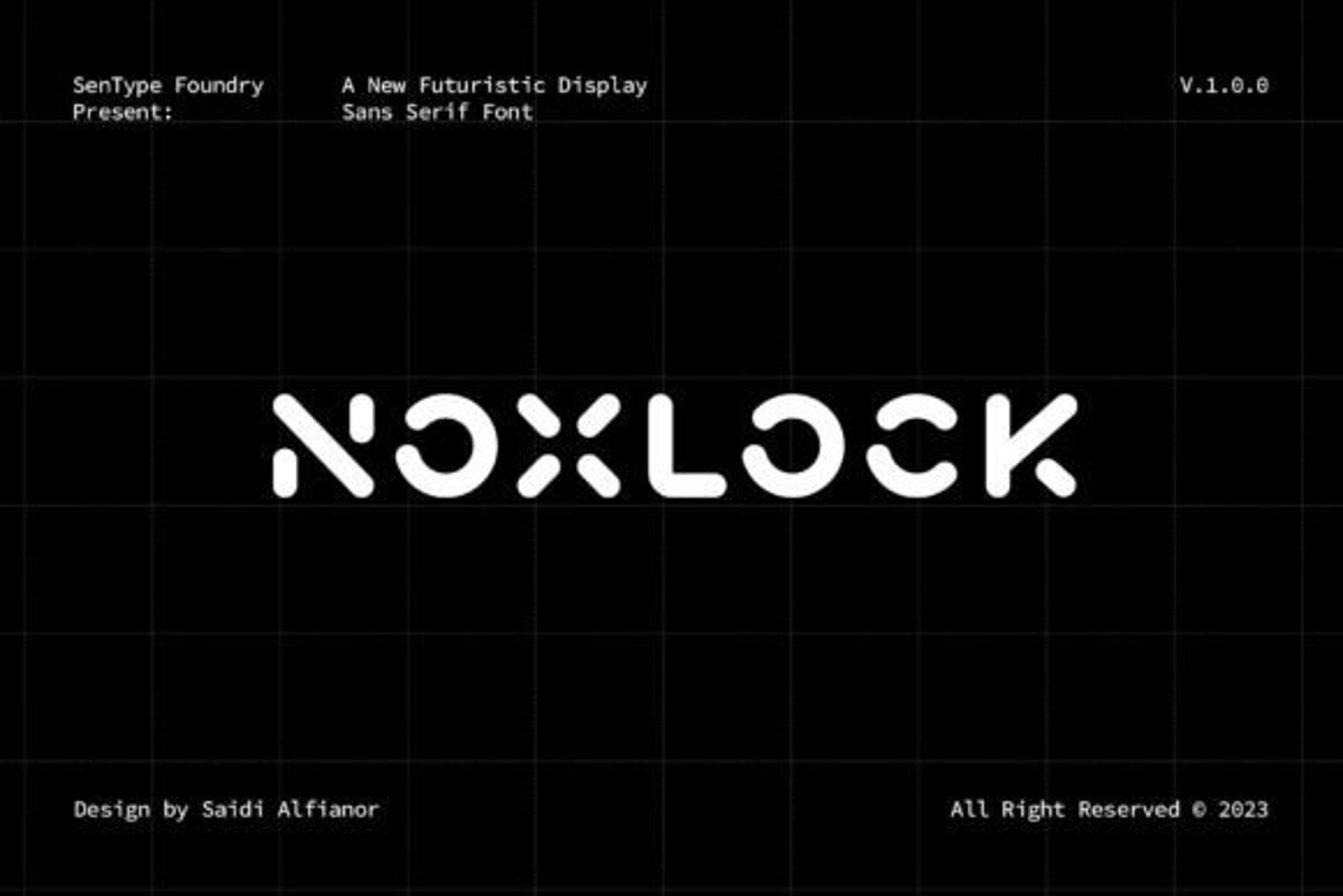 Noxlock Font Slab Serif Font Canva Font Procreate Font Etsy