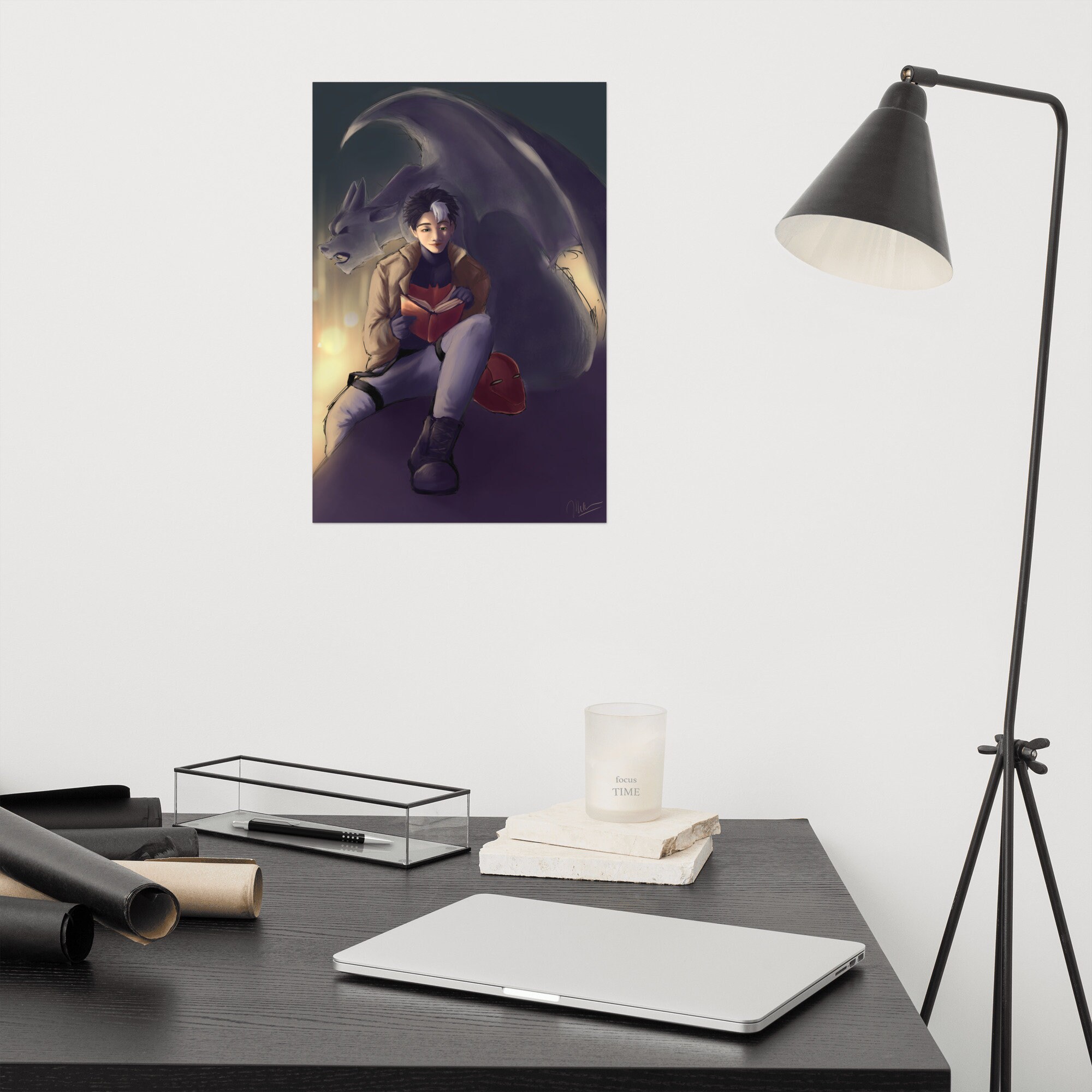 Red Hood: A Boy and His Gargoyle Poster - Etsy