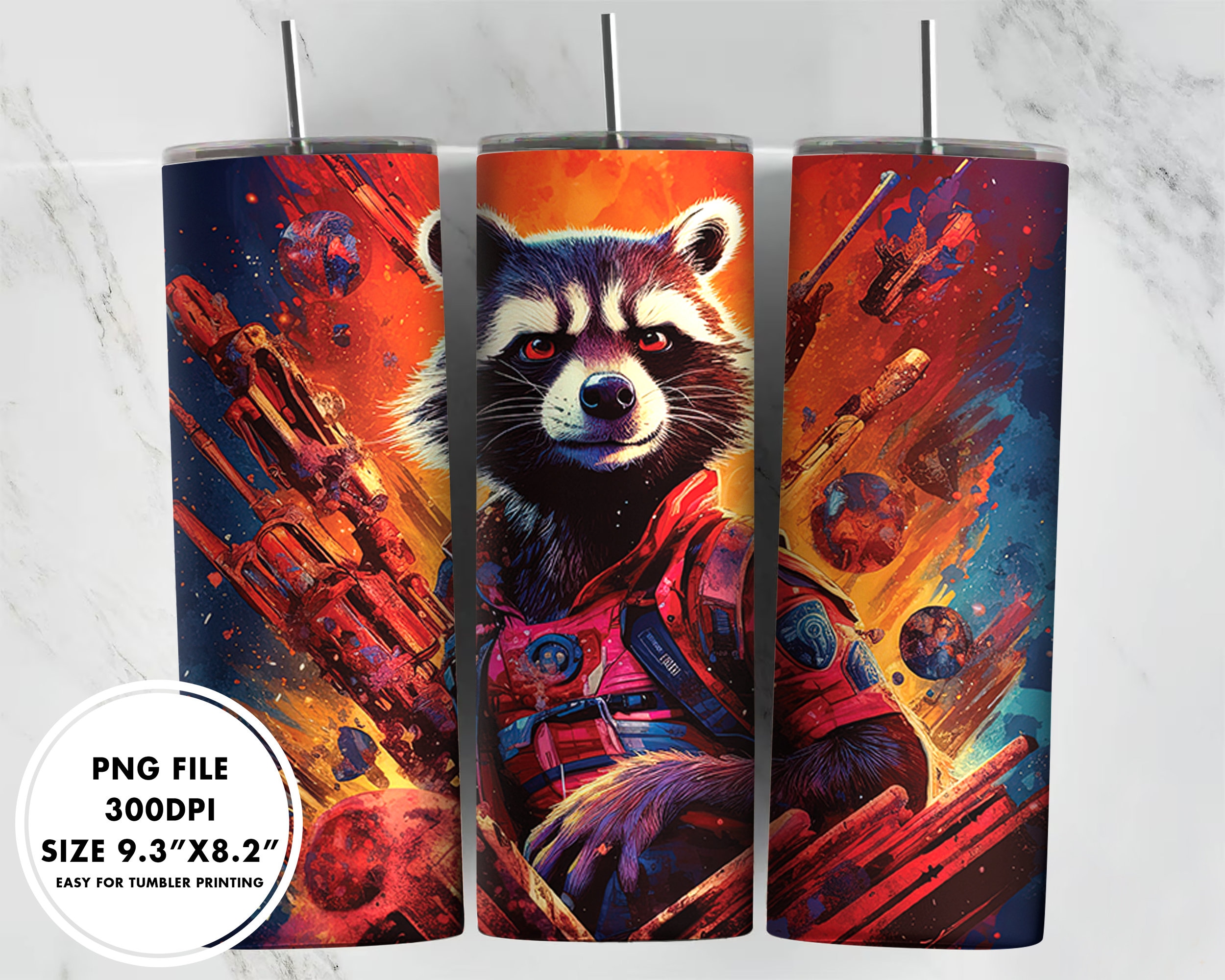 Guardians Of The Galaxy Rocket Vector Poster