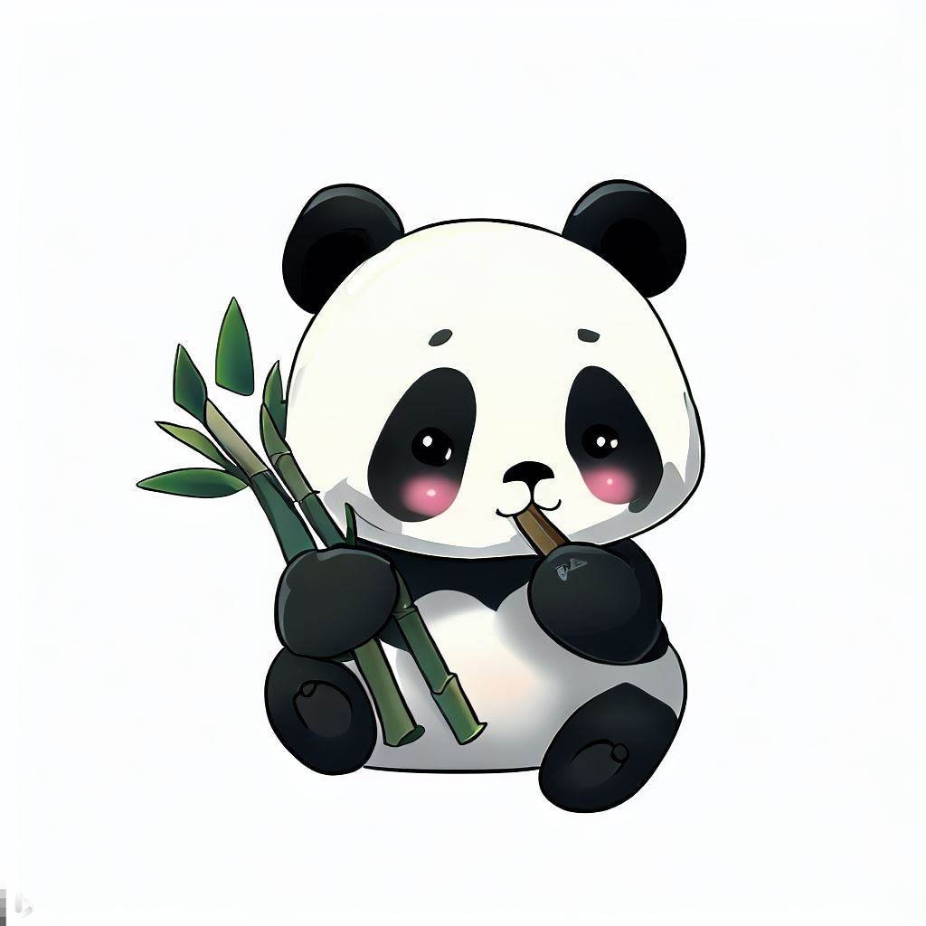 Kawaii Sticker Sheet - Super Cute Panda Designs Handmade - Etsy