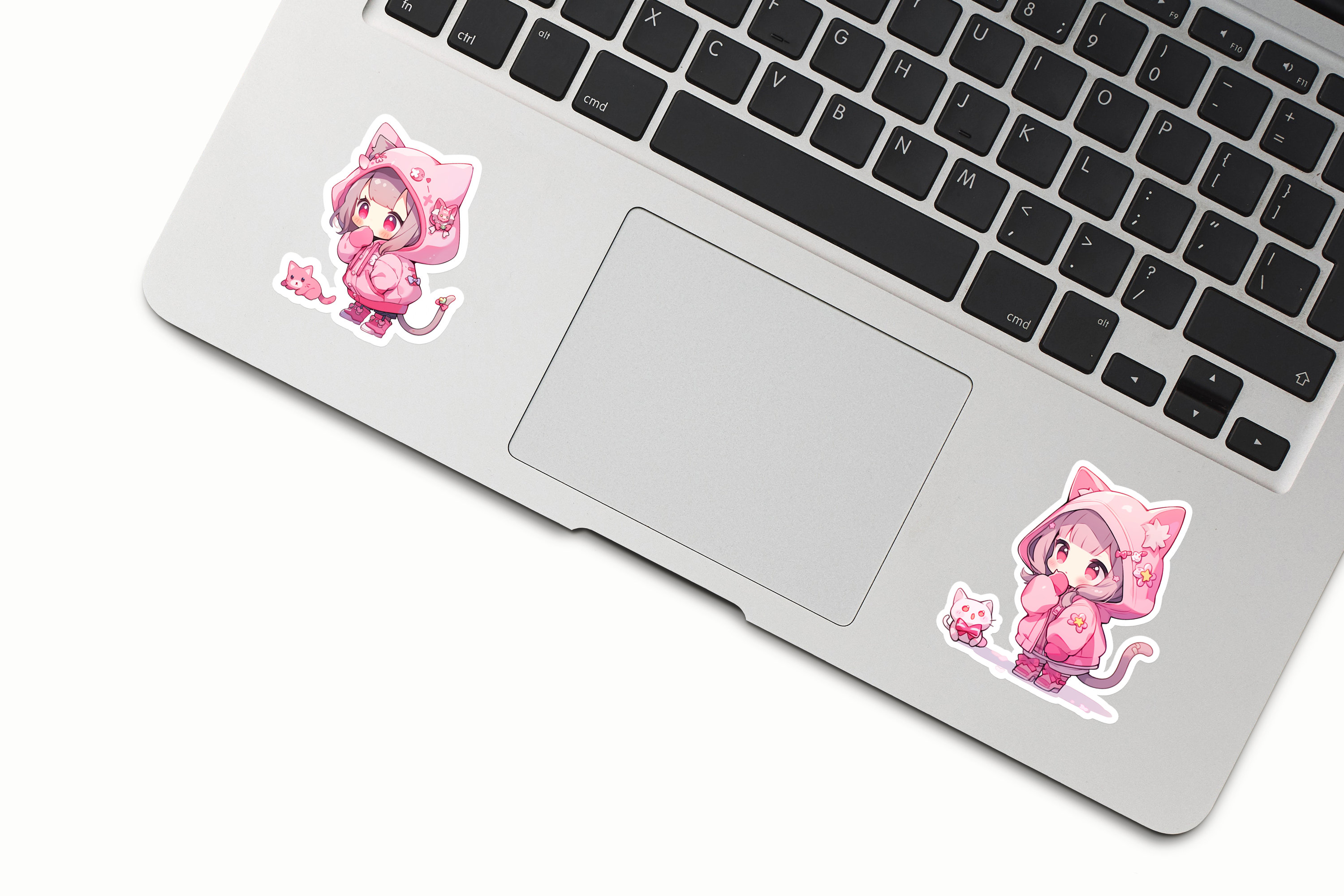 Anime Stickers Super Cute Anime Kawaii Girl Sticker Decal Set of 4 ...