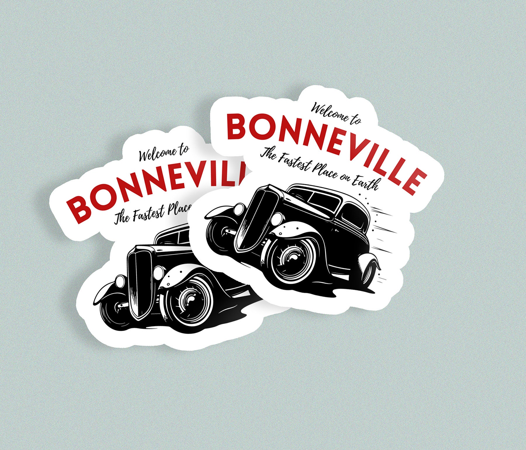 Bonneville Vinyl Sticker the Fastest Place on Earth Hotrod Hot Rod ...