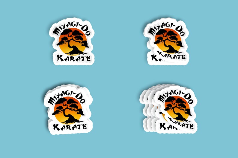 Miyagi Do Vinyl Sticker Miyagi-do Karate Kid Inspired Decal - Etsy