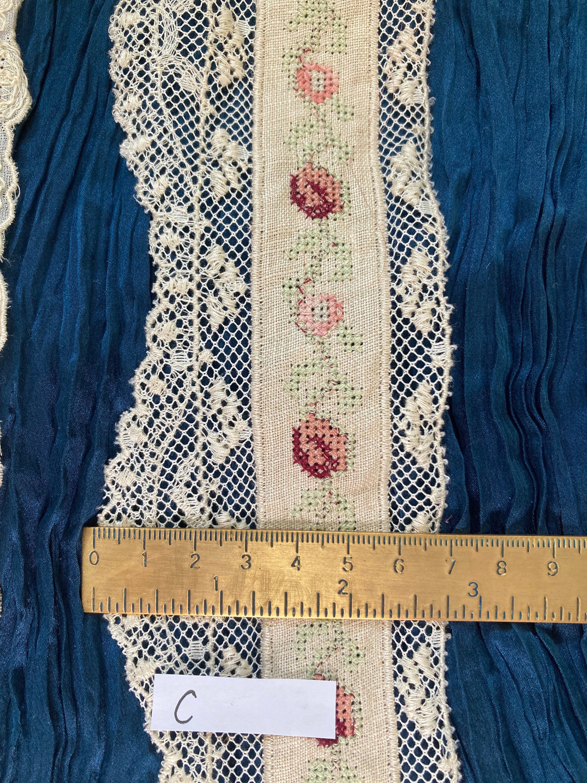 Vintage Unused Lace Border. 3 Options. Dolls or Petticoat or Corset ...