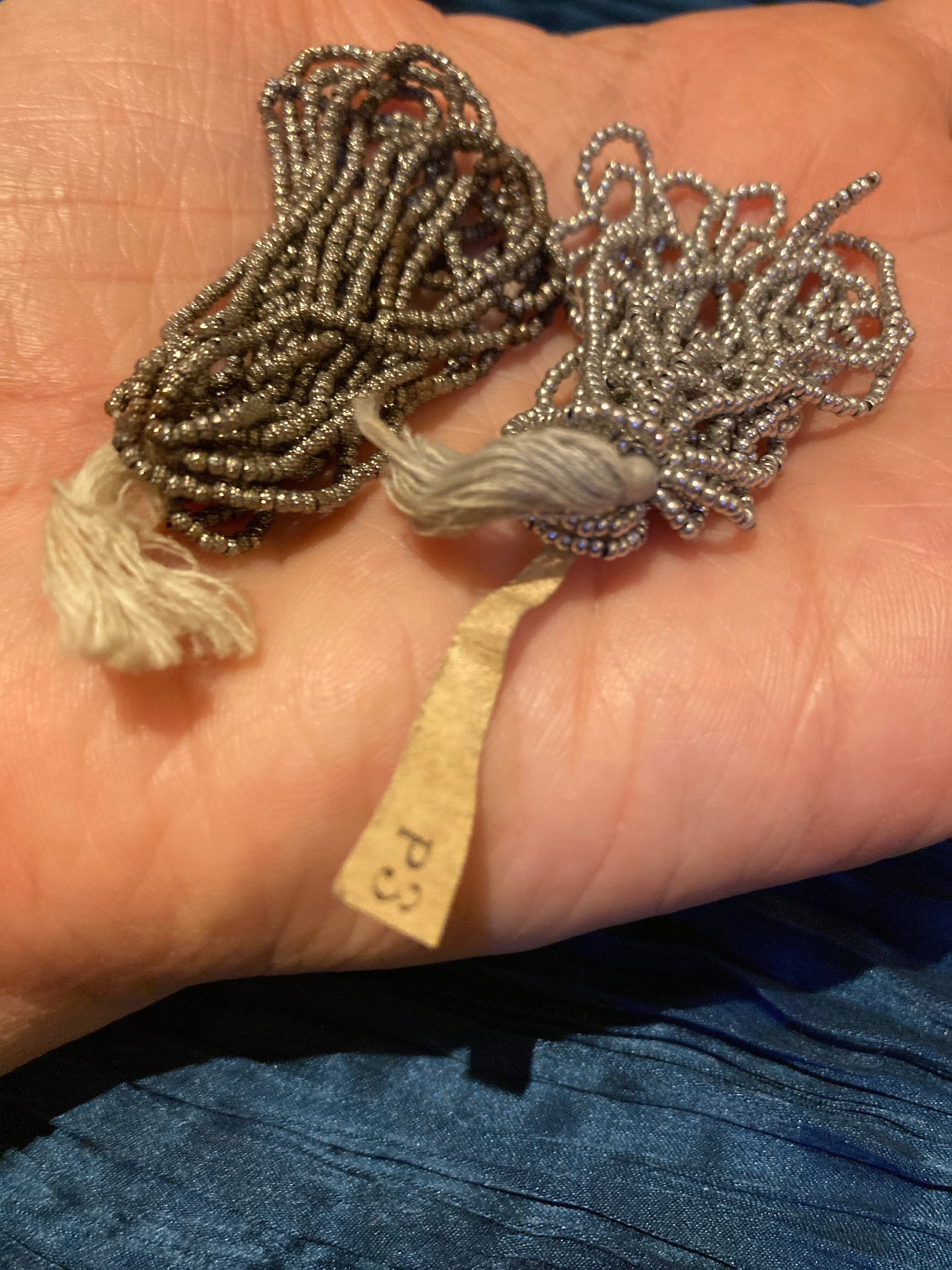 French Tiny Cut Steel Embroidery Seed Beads Bunch. - Etsy