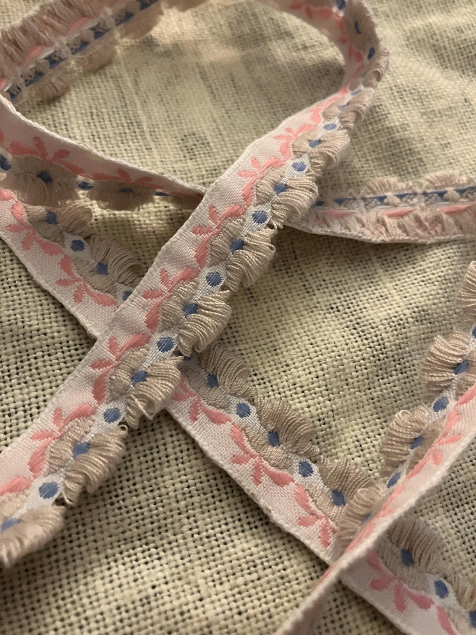 1 Meter Vintage Bows Silk Ribbon - Etsy