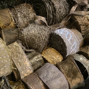 1 Meter Vintage Gold Cord Ribbon Braid - Etsy