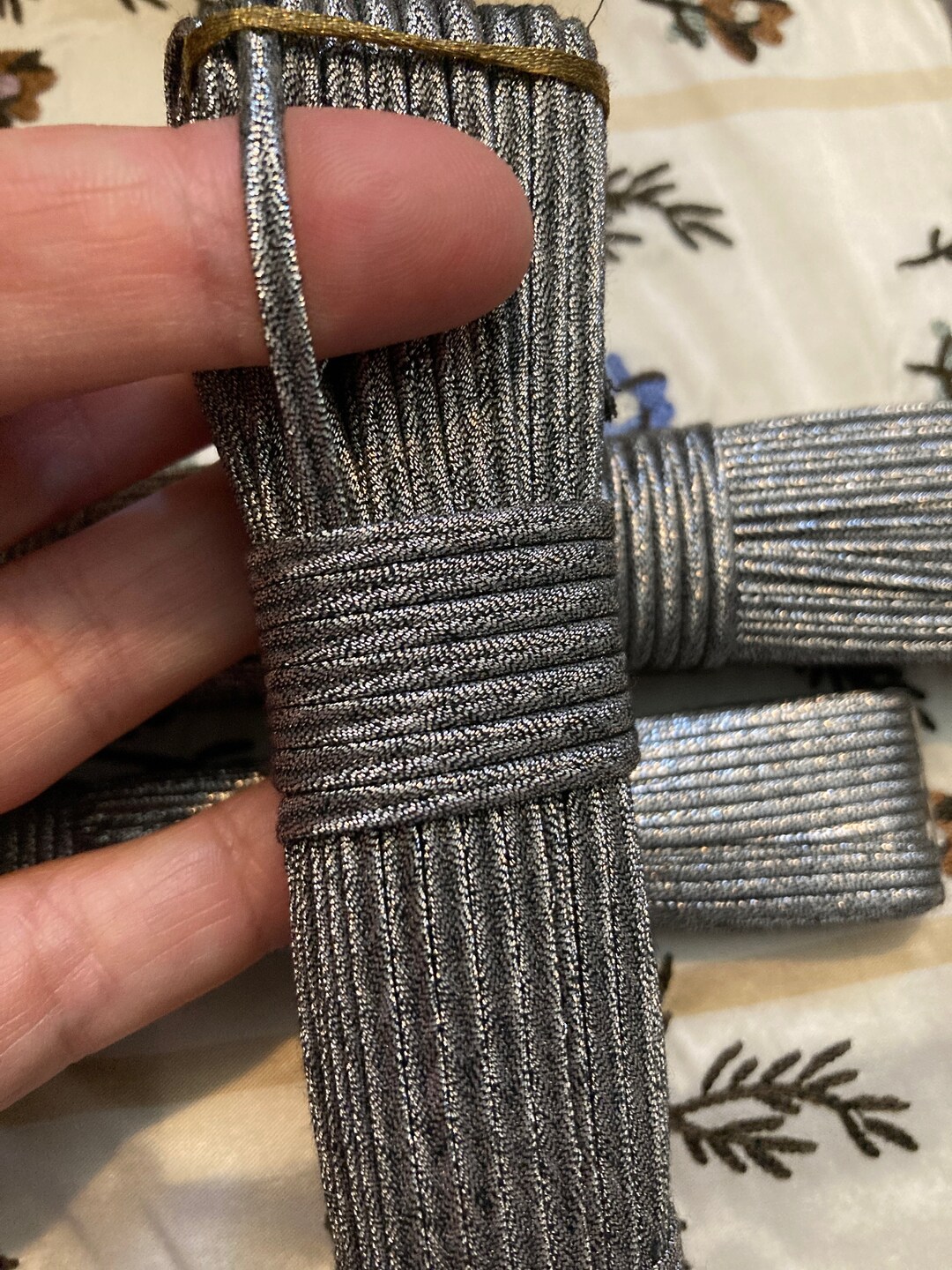 1 Meter of Real Metal Russia Braid. 1.5mm/ 2mm or 3mm Width - Etsy