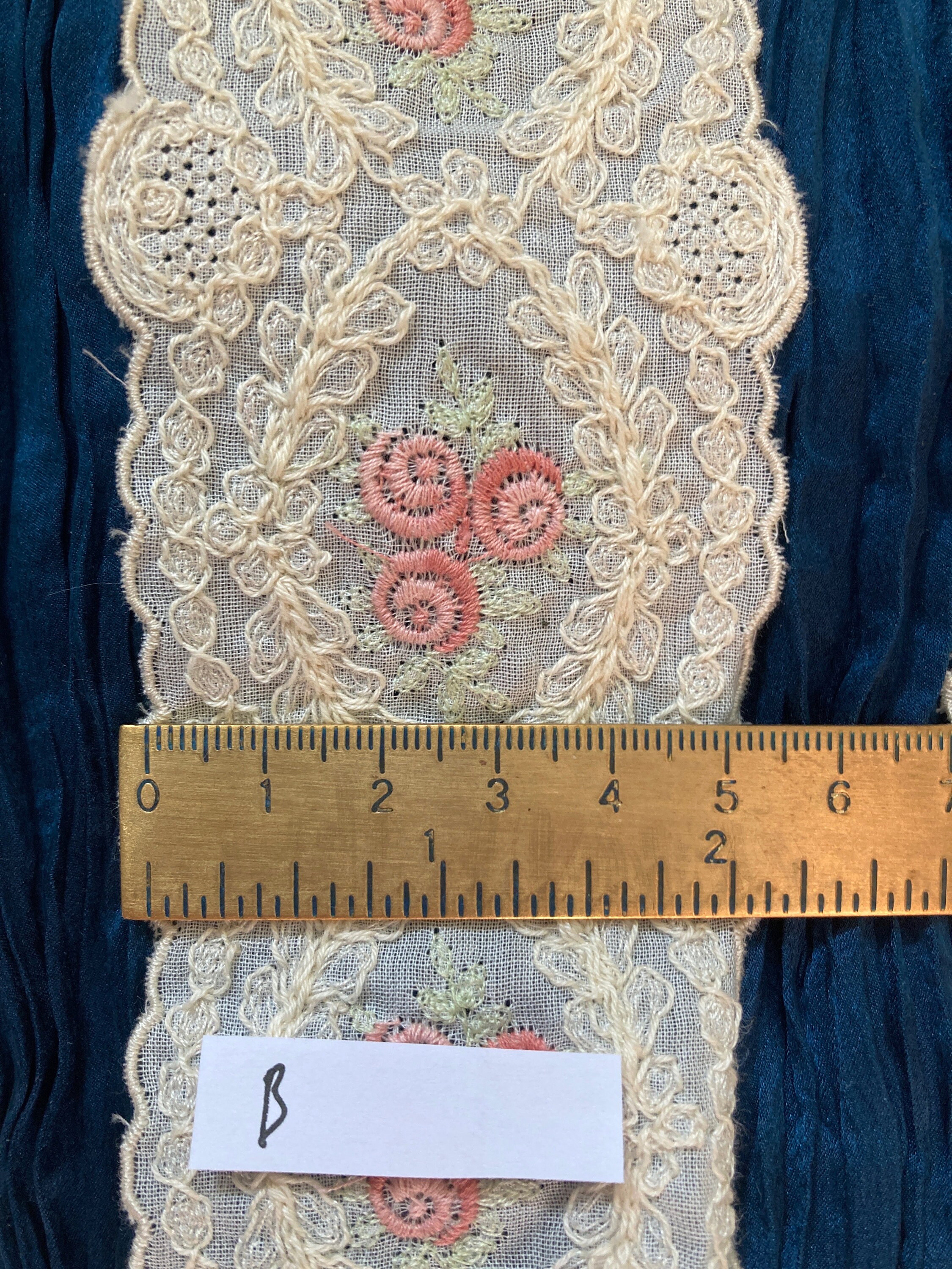 Vintage Unused Lace Border. 3 Options. Dolls or Petticoat or Corset ...