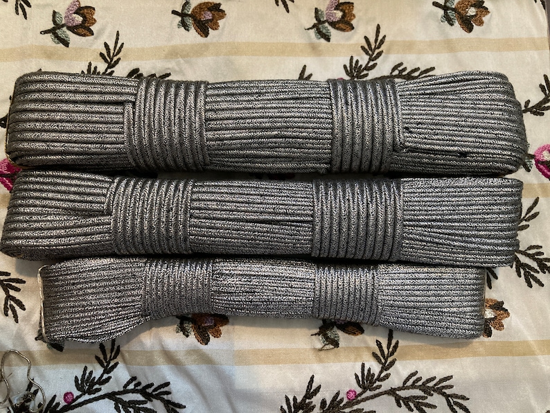 10 Meters of Real Metal Gold French Soutache/ Russia Embroidery or ...
