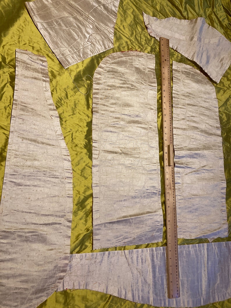 6 X Samples Set of Antique Moiré Silk - Etsy