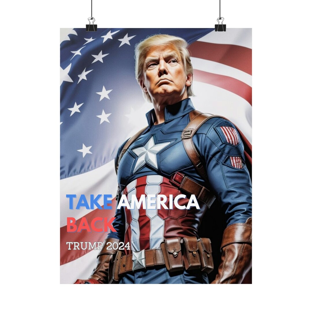 Take America Back Poster,donald Trump Poster,maga Poster,trump 2024 ...
