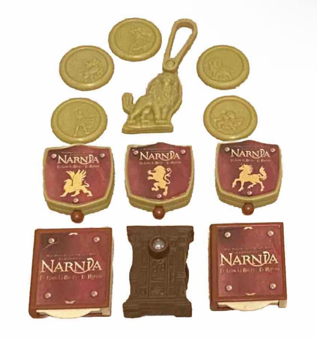 Narnia Lion Witch Wardrobe Miniature Set of 7!! - Etsy
