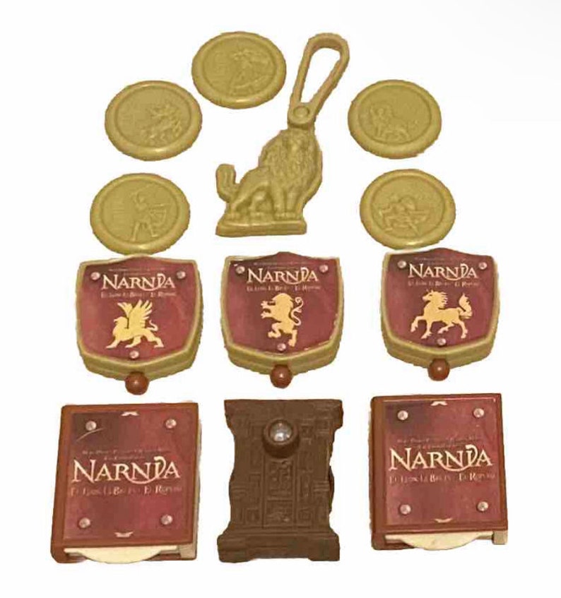Narnia Lion Witch Wardrobe Miniature Set of 7!! - Etsy