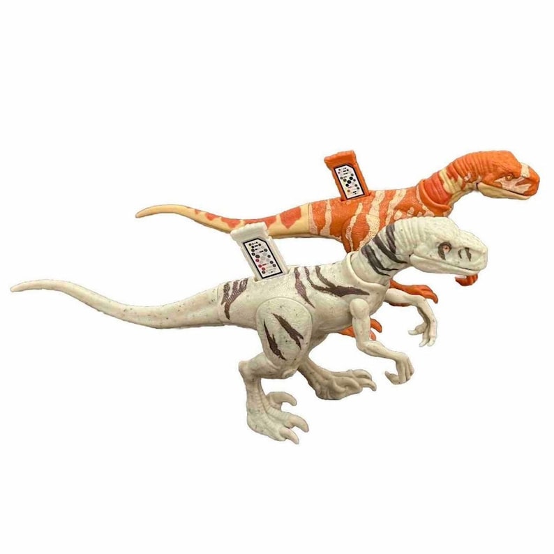 Jurassic World Ferocious Pack Set of 2 Atrociraptor Speed Dino Figures ...