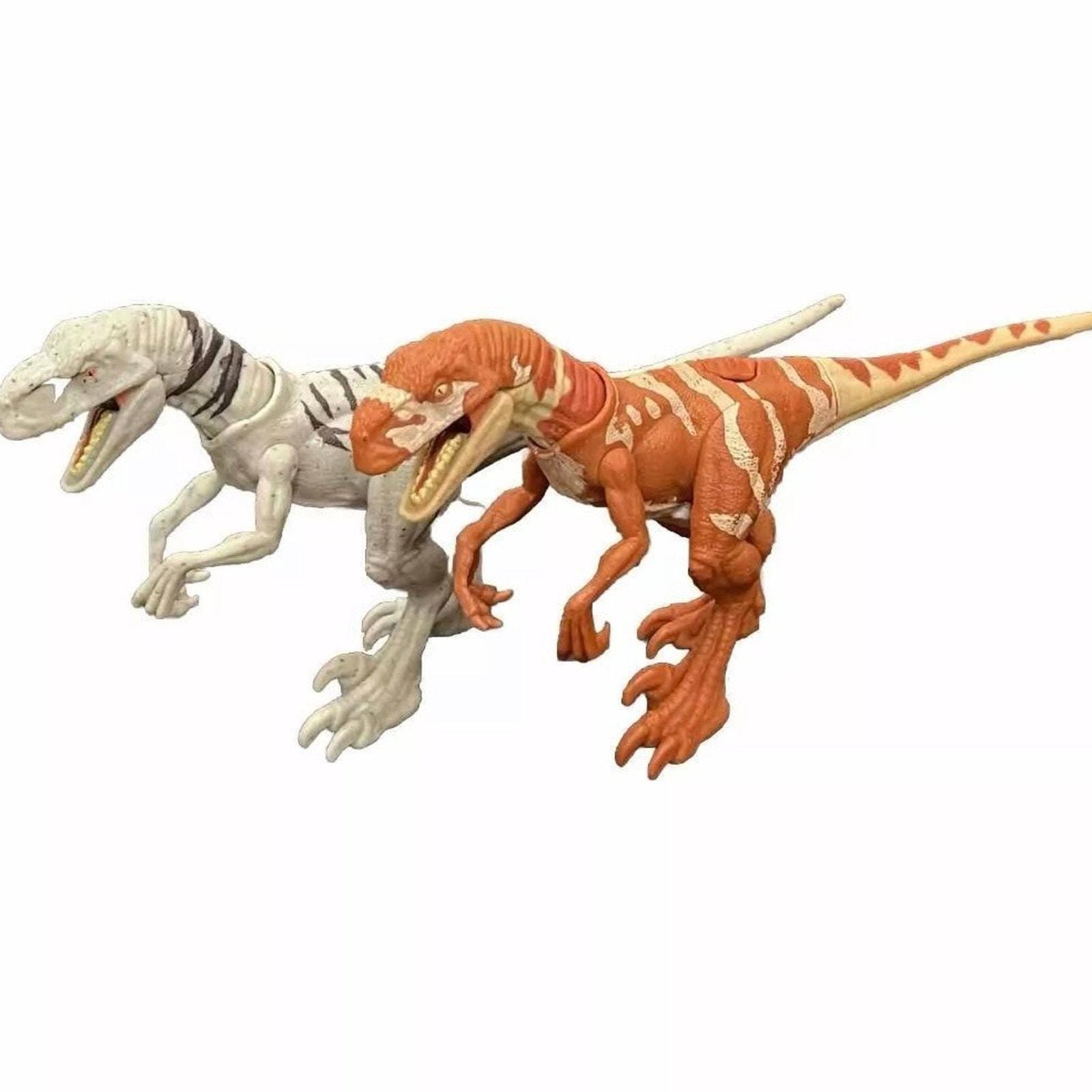 Jurassic World Ferocious Pack Set of 2 Atrociraptor Speed Dino Figures ...