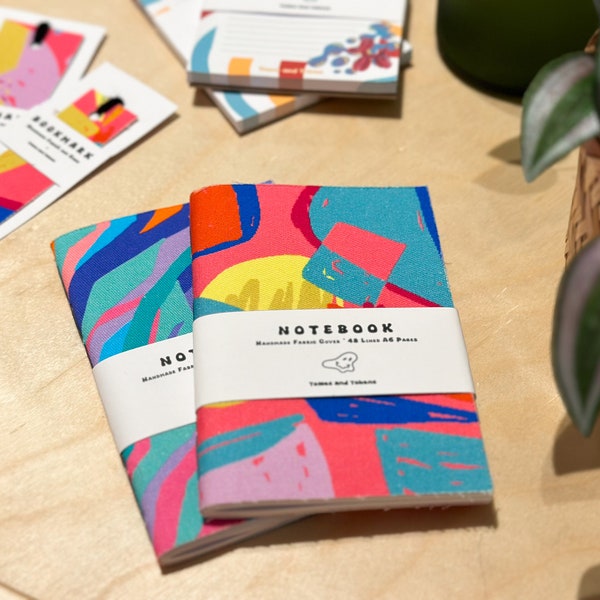 Notebook With Colourful Pages - Etsy