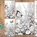 24 Wildflower Meadows Coloring Book - Adults Kids Coloring Pages ...