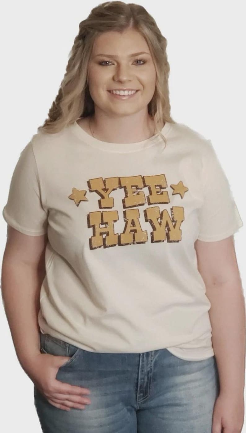 Yee Haw T-shirt - Etsy