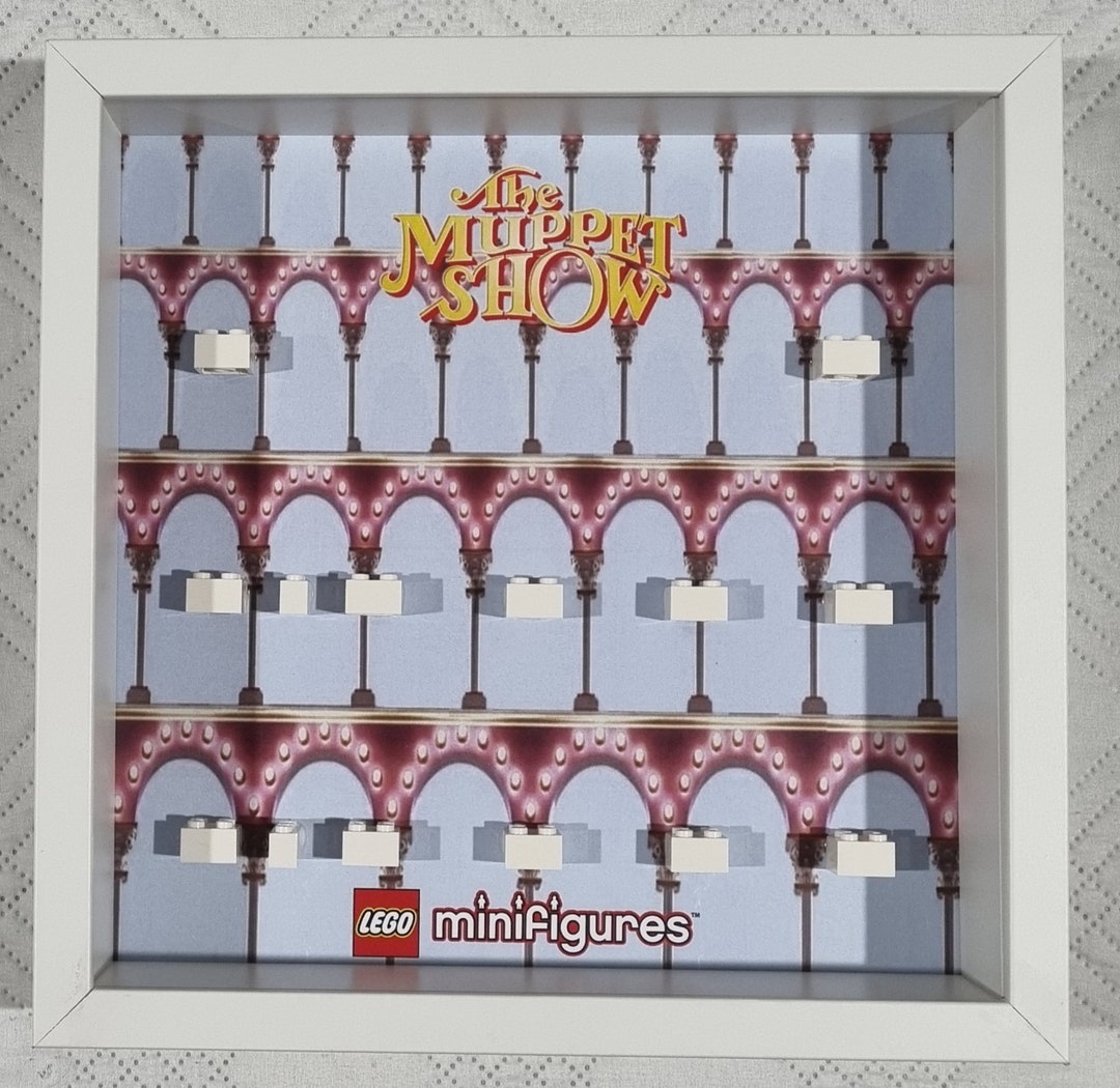 The Muppets Lego Minifigure Display Frame - Etsy Australia