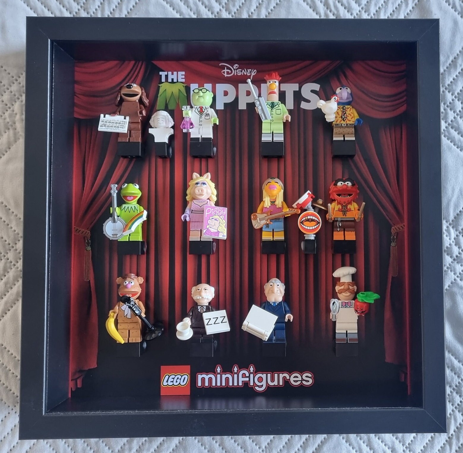 The Muppets Lego Minifigure Display Frame - Etsy