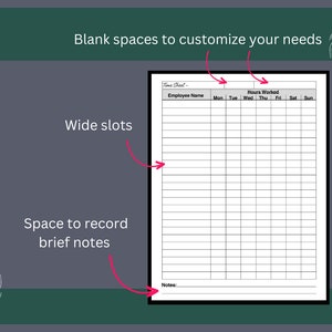 Employee Time Sheet | Printable Employee Time Sheet | Employee Work ...