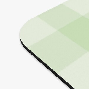 Sage Green Mouse Pad, Checkered Plaid Tartan Grid Mouse Pad, Rectangle ...