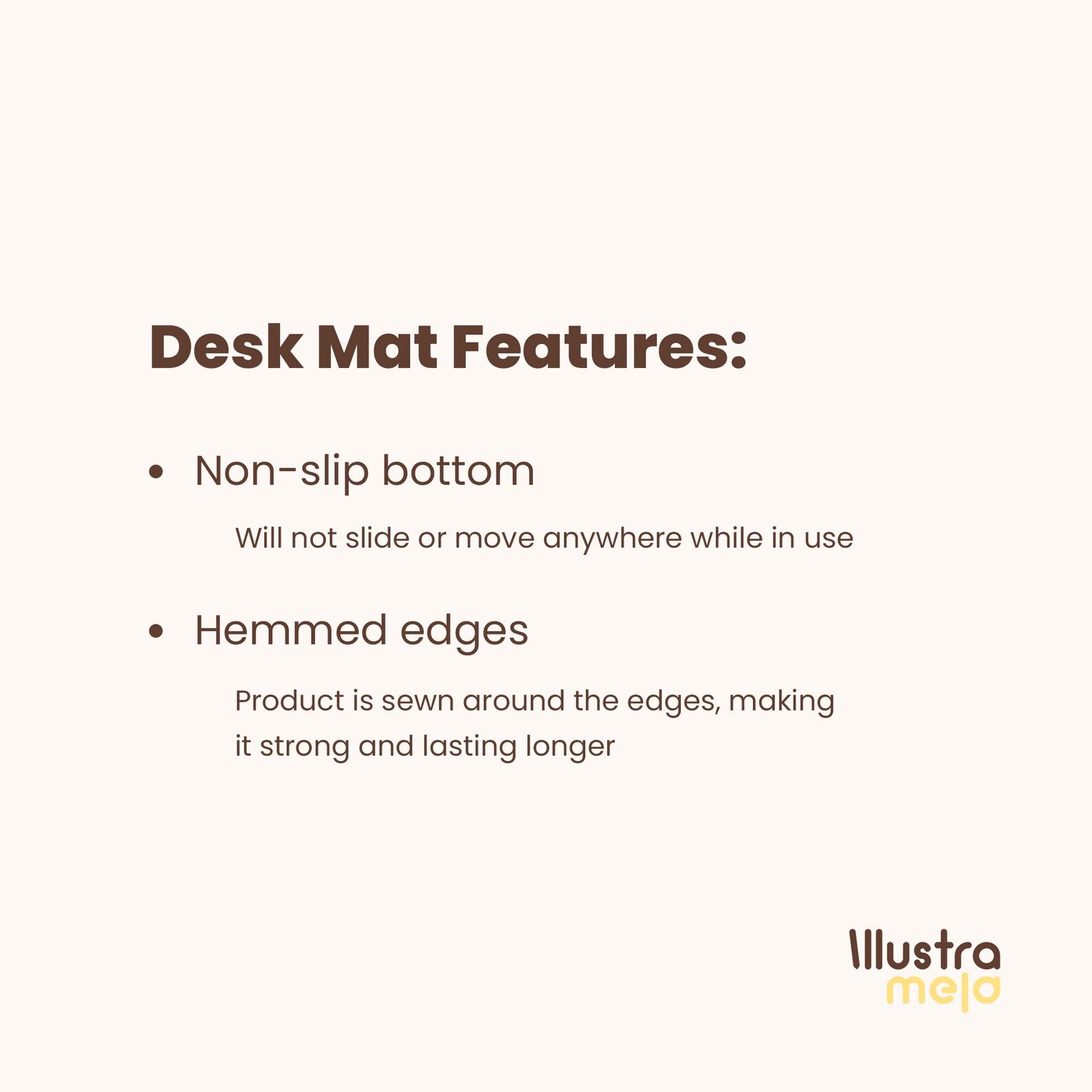 Miffy-inspired Grid Desk Mat | Custom Illustrated Bunny Desk Mat, Large ...