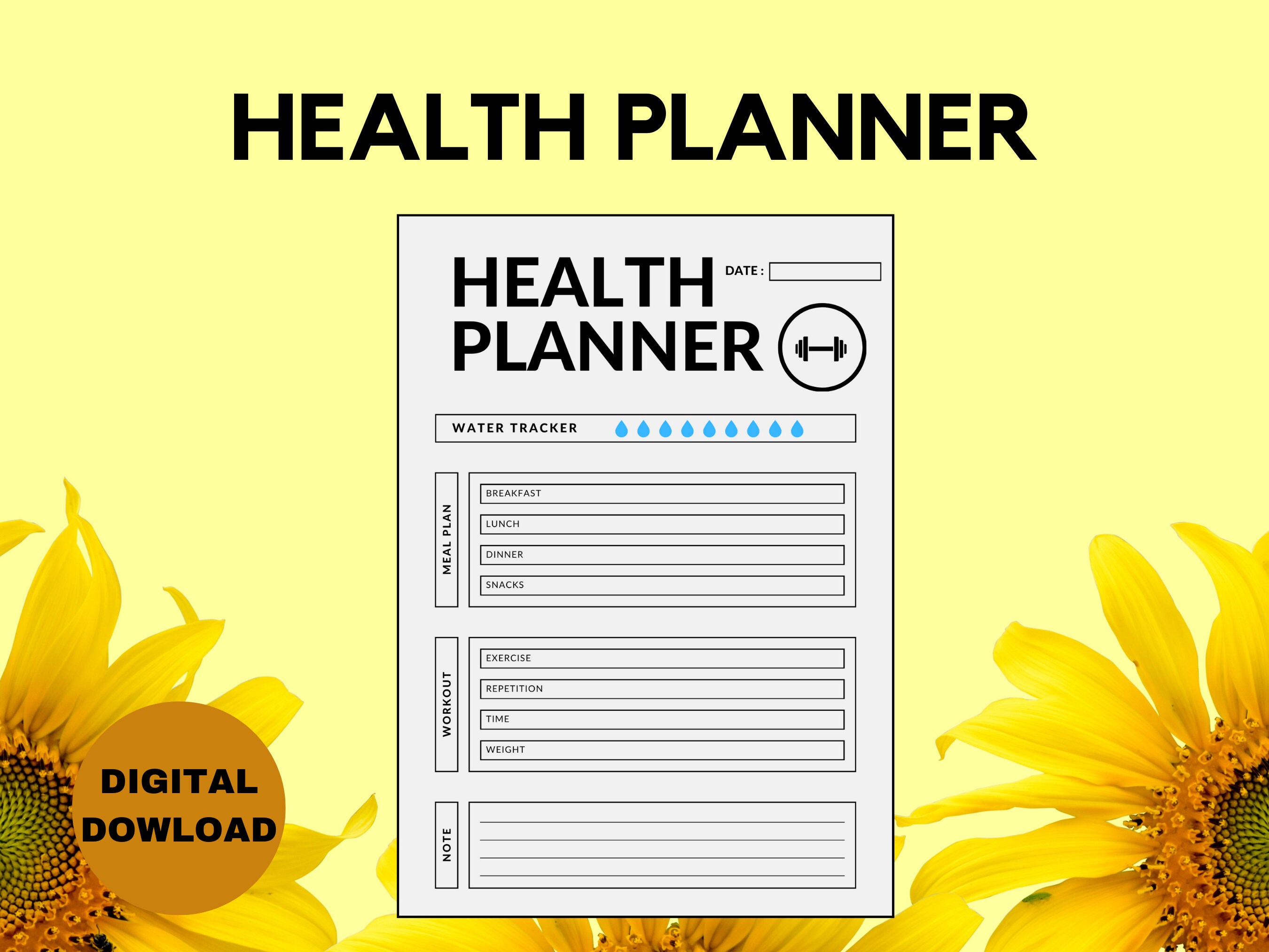 2024 Digital Printable Planner Monthly Goals, Daily To-do, Financial ...