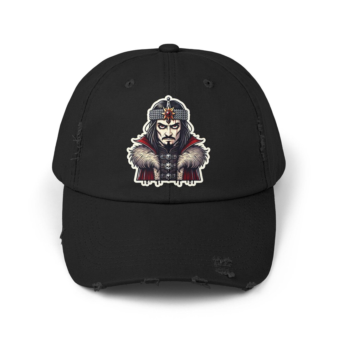 Vlad the Impaler Cap Cartoon-style Cap Gothic Apparel Gift Horror Hat ...
