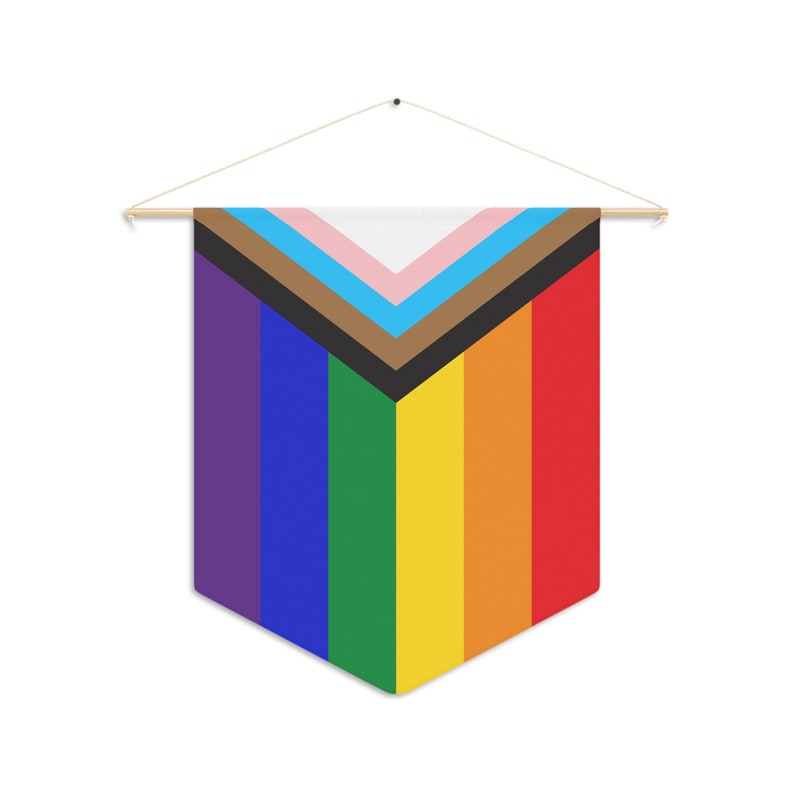 LGBTQ Pride Pennant | Pride Banner | Lgbt Rainbow Flag | Lgbtq Pride ...