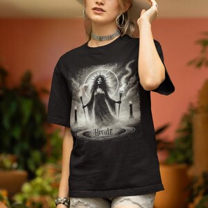 Hekate Greek Mythology Goddess Shirt, Witch Gift Tee, Pagan Graphic T ...