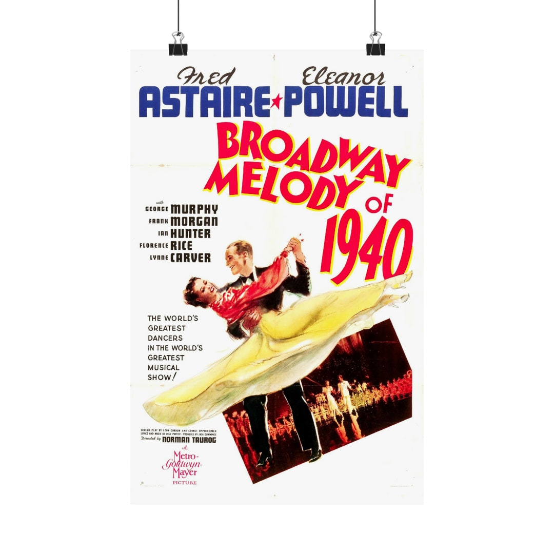 Vintage Broadway Poster Retro Musical Theatre Poster Broadway Old Movie ...