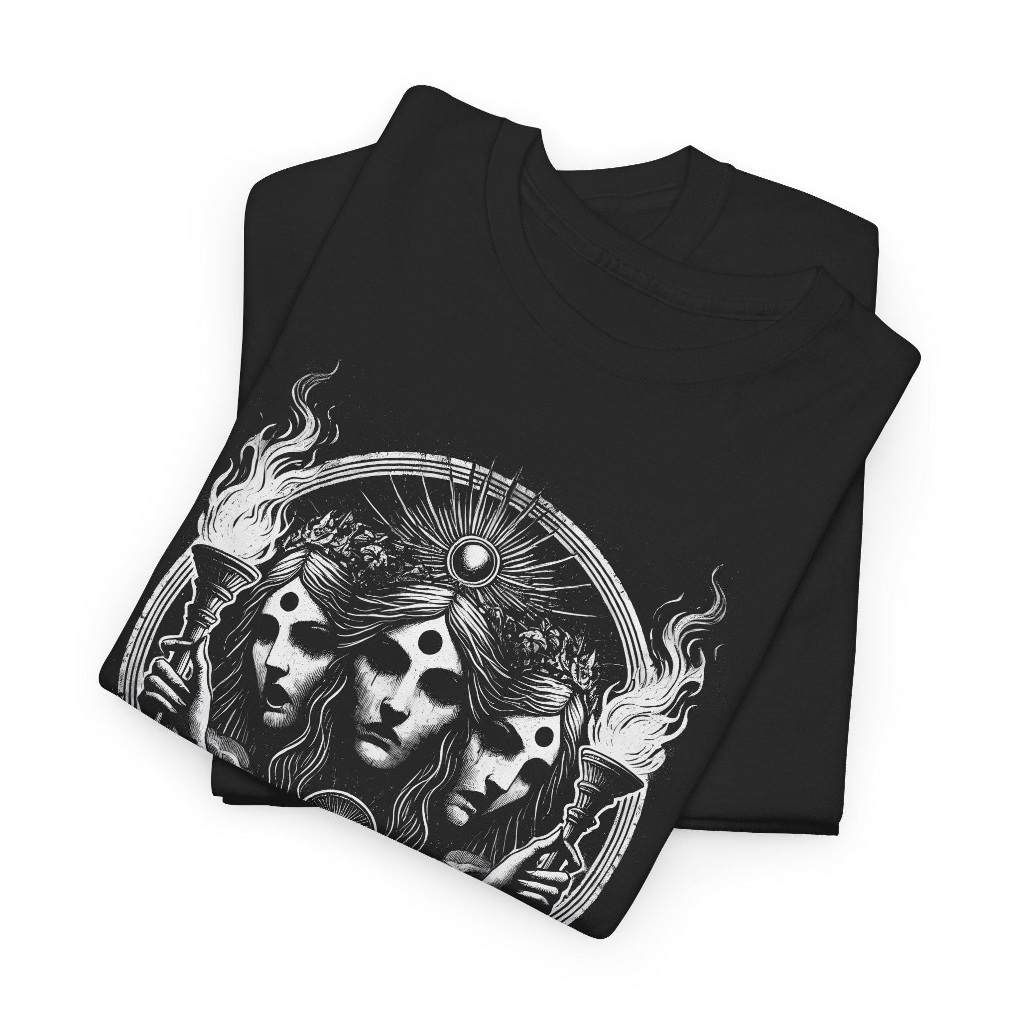 Hecate Greek Mythology Goddess T-shirt, Witch Gift Tee, Pagan Graphic ...