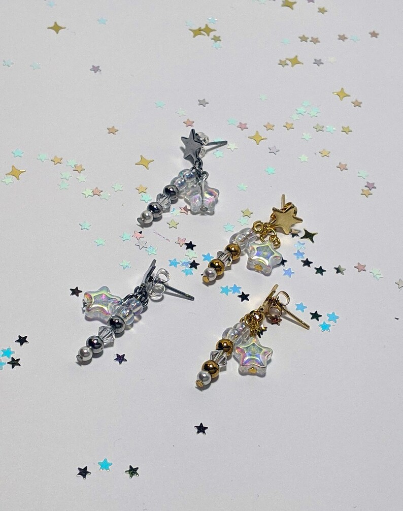 Starlight Studs Hypoallergenic Stainless Steel Y2k Alt Punk Stud ...